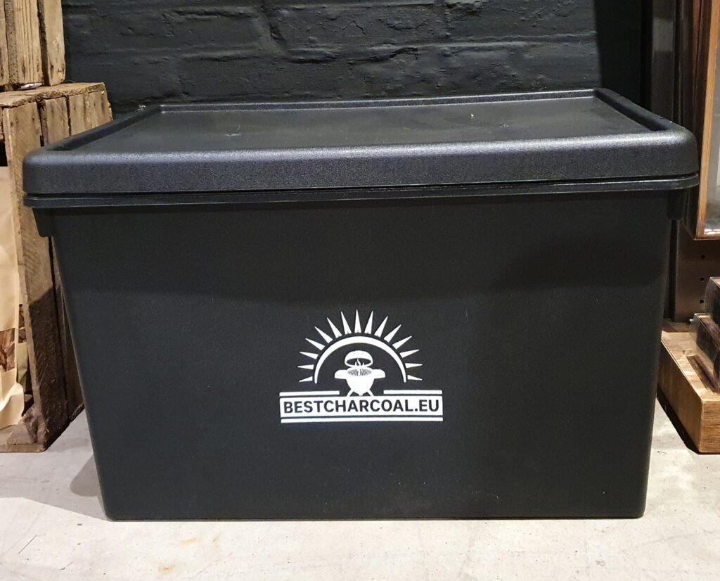Houtskool bewaar box - BestCharcoal » QandyShop.nl